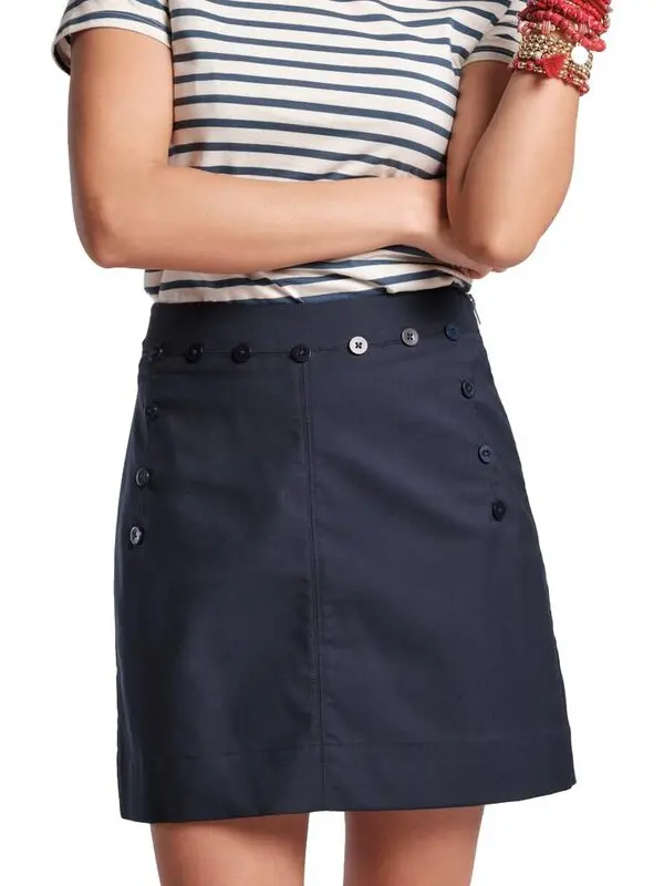 FRANCES VALENTINE Sailor Skirt - Navy