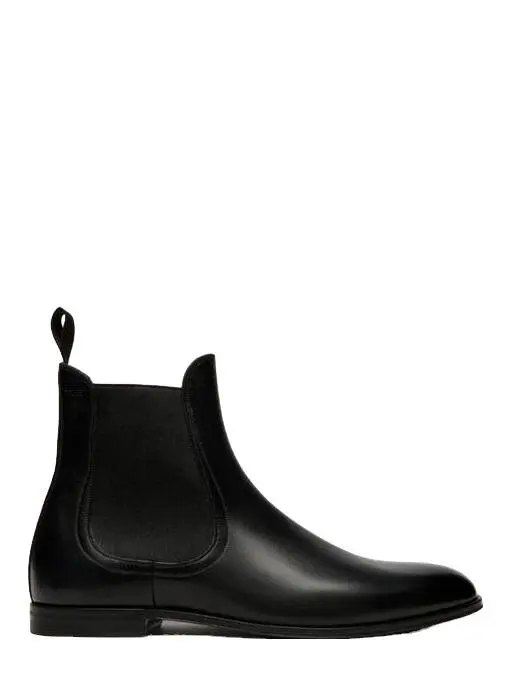 Bally Westminster Leather Bootie - Black
