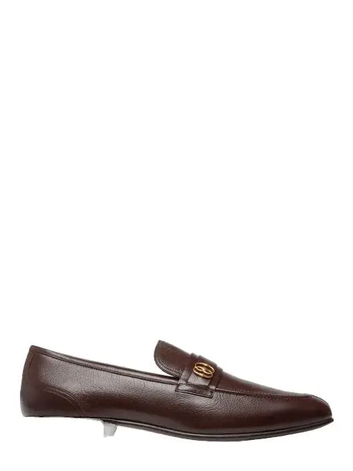 Bally Suisse Loafer In Grained Goat Leather - Ebano 21