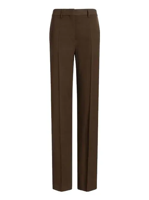 Bally Straight-leg Gabardine Trousers - Green