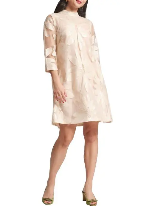 FRANCES VALENTINE Diplomat Mini Dress - Oyster