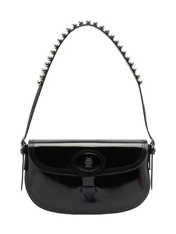 Bally Beckett Small Shoulder Bag - Black+palladio