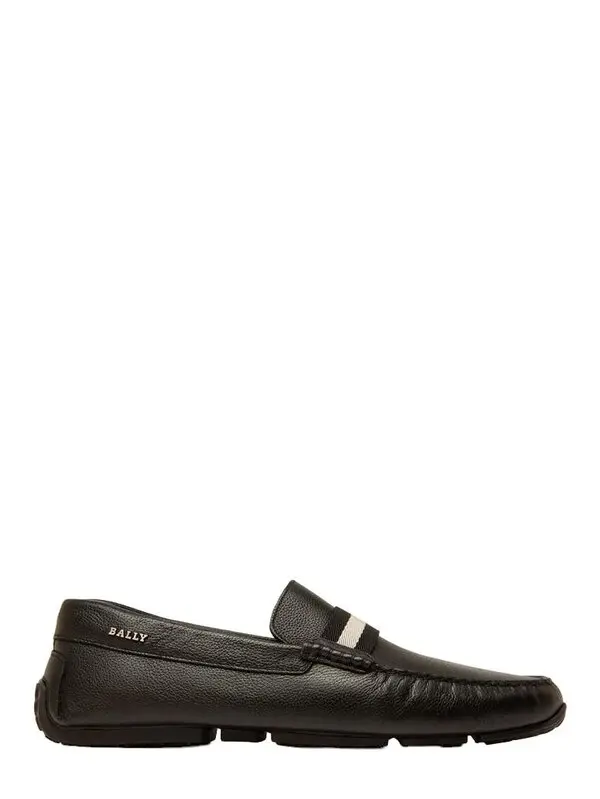 Bally Leather Driver Loafers - Black