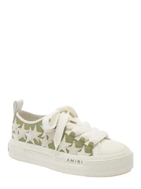 Amiri Stars Court Sneaker - Green