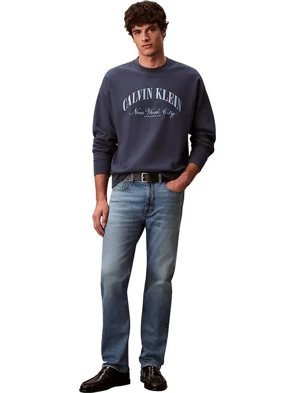 Calvin Klein Standard Straight Fit Jeans - Tinted Chapshaw