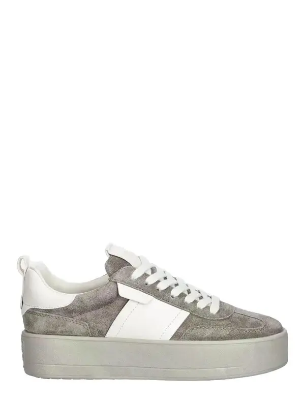 KENNEL&SCHMENGER Bang Suede Platform Sneakers - Grey