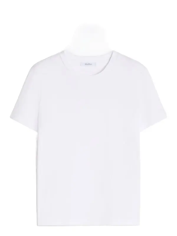 Max Mara Cotton T-shirt - Optical White