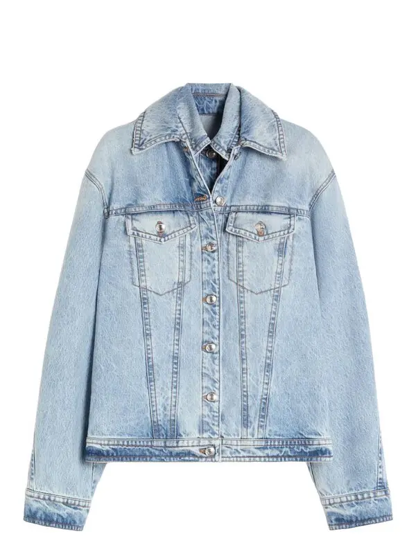 Max Mara Two-piece Denim Jacket - Midnightblue