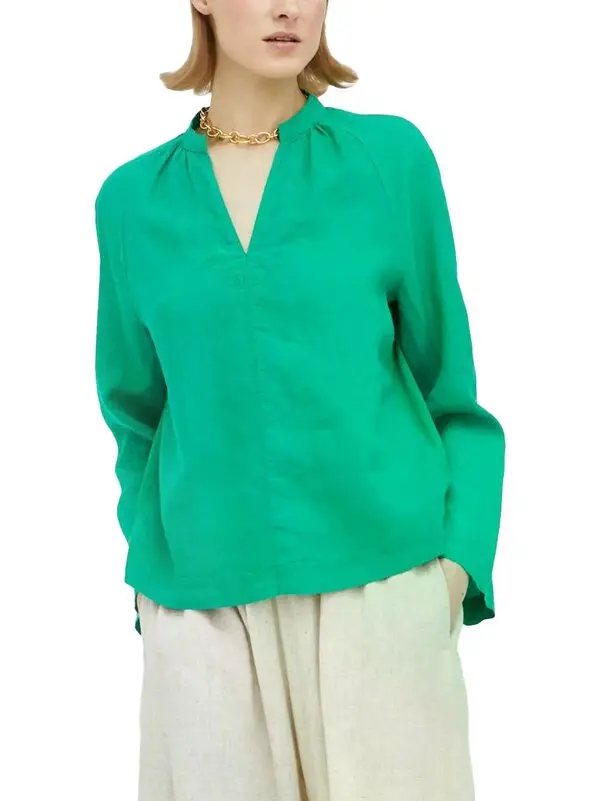 Marc O'polo V-neck Blouse - Green
