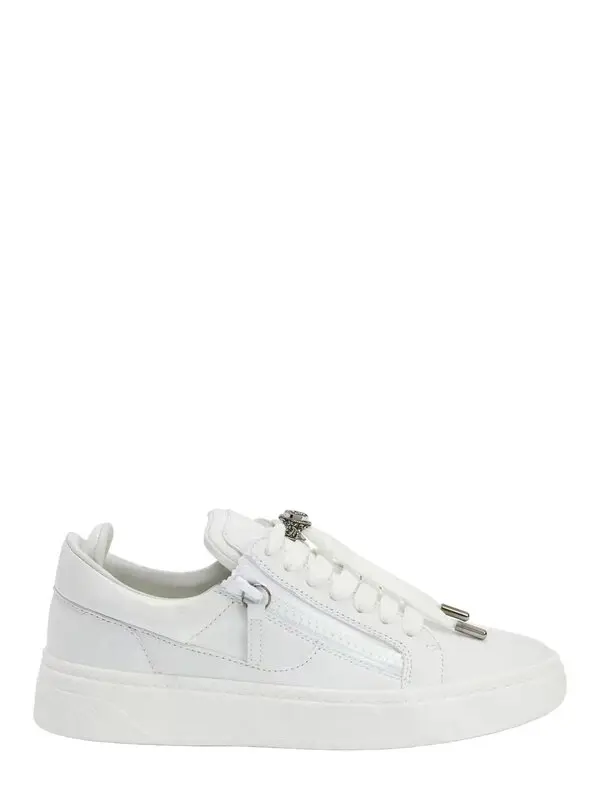 GIUSEPPE ZANOTTI Gz94 Leather Sneakers - White