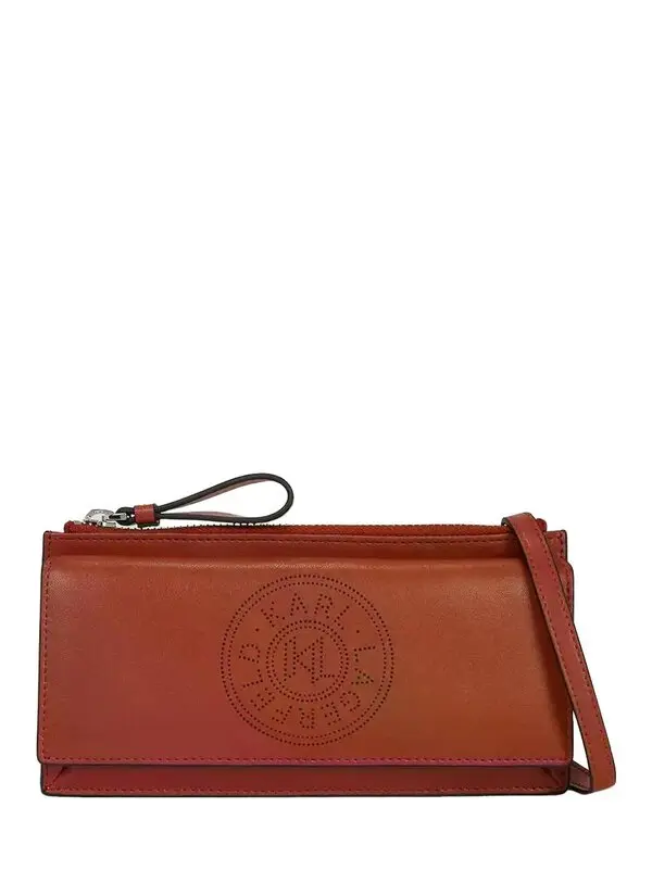 Karl Lagerfeld Logo-detail Crossbody Bag - Red