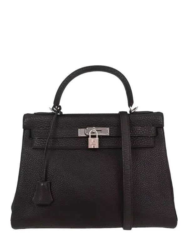 Hermès 2001 32 Kelly Retourne Handbag - Black