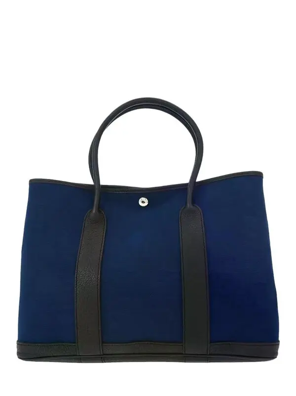 Hermès 2014 36 Pm Garden Party Tote Bag - Blue