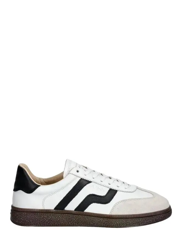 Gant Cuzmo Suede Stripe Sneakers - White
