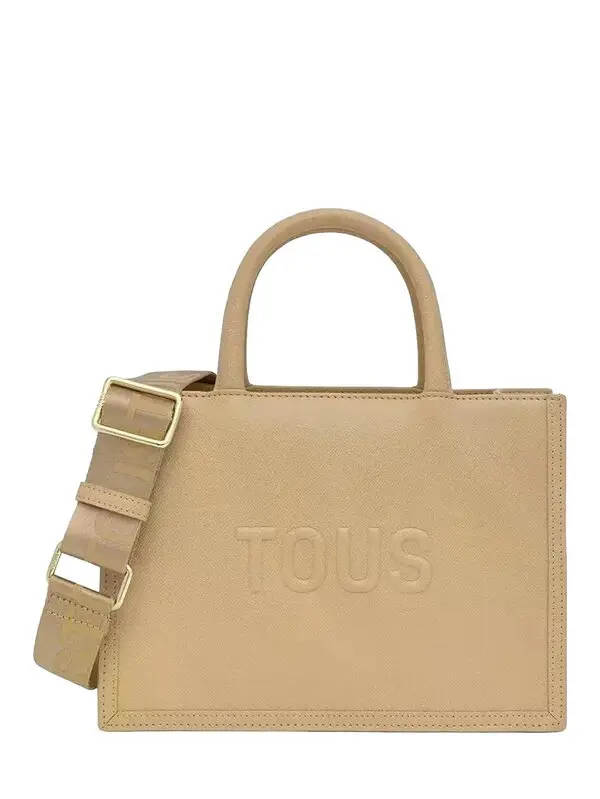TOUS Brenda Embossed Tote Bag - Brown