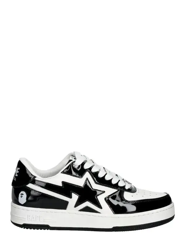 A BATHING APE Star-embellishment Sneakers - White