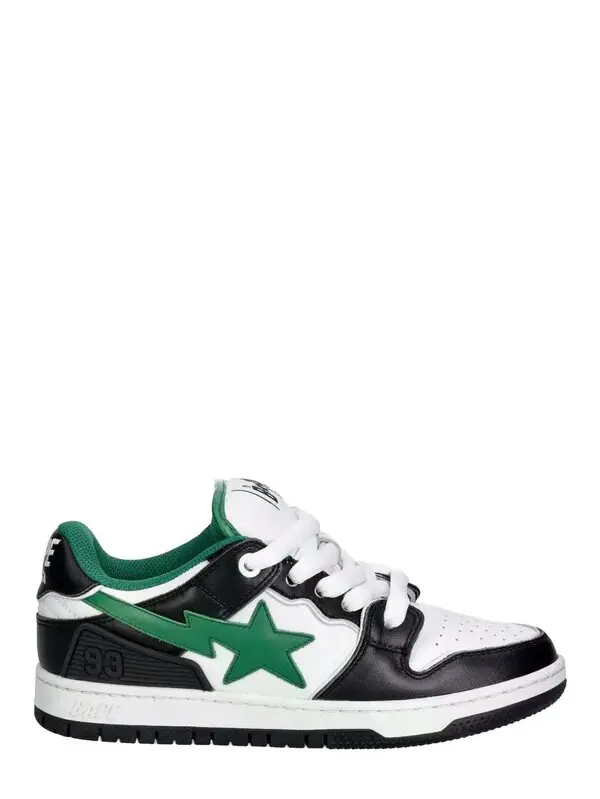 A BATHING APE Star-embellishment Sneakers - White
