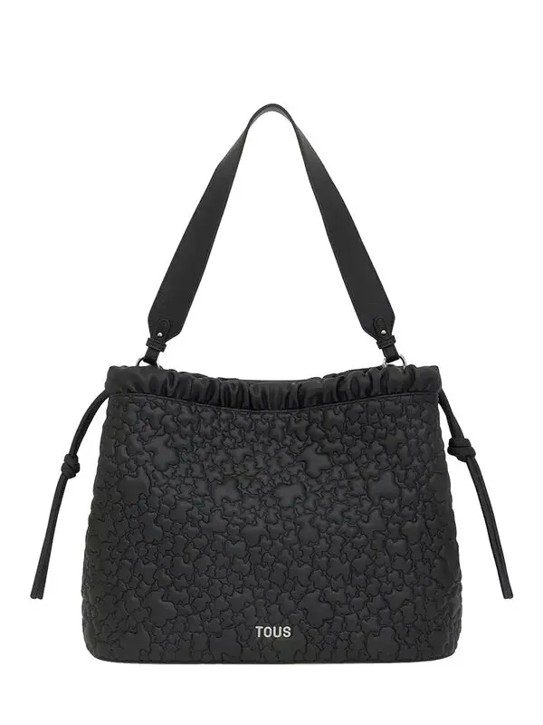 TOUS Large Puffy Bear Shoulder Bag - Black