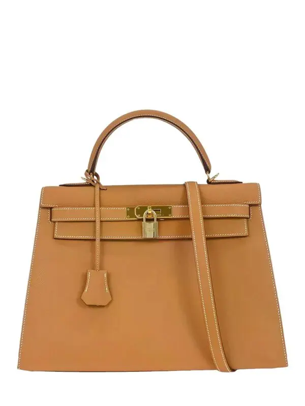 Hermès 2004 32 Kelly Epsom Two-way Tote Bag - Neutrals