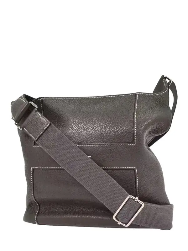 Hermès 1994 Goodnews Pm Shoulder Bag - Grey