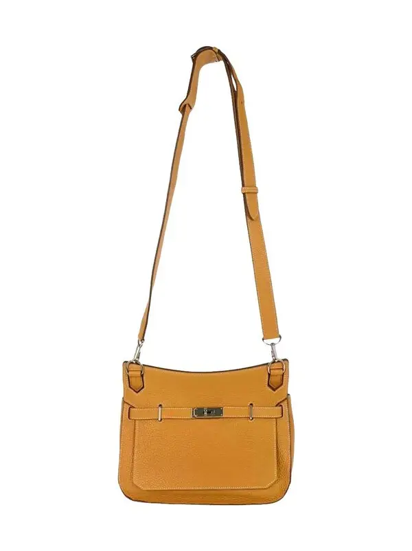 Hermès 2013 Jypsiere 28 Leather Crossbody Bag - Neutrals