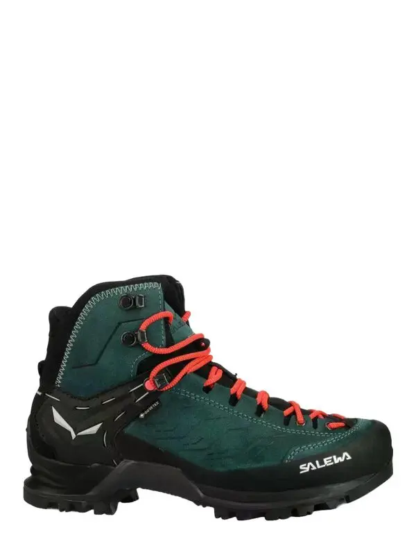 SALEWA Mtn Trainer Mid Gtx Geometric-pattern Trainers - Green