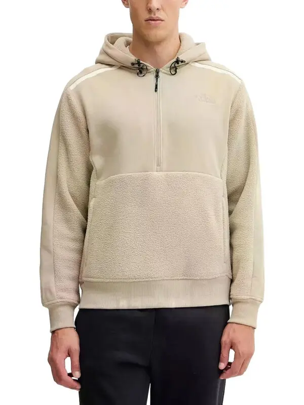 The North Face Logo-embroidered Hoodie - Neutrals