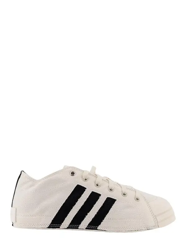 ADIDAS Y-3 Canvas Sneakers With Logo - White