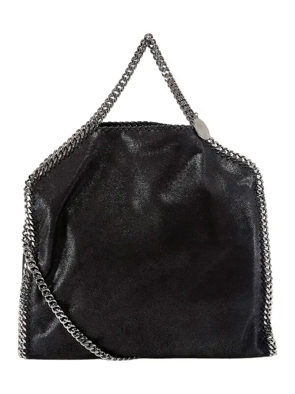 Stella McCartney Falabella Shaggy Deer Crossbody Bag - Black