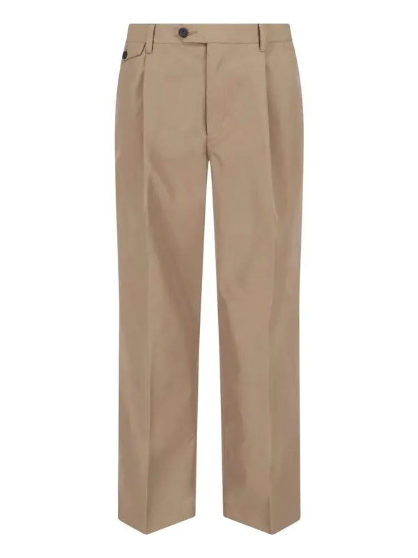 DUNST Slacks' Chino Pants - Brown