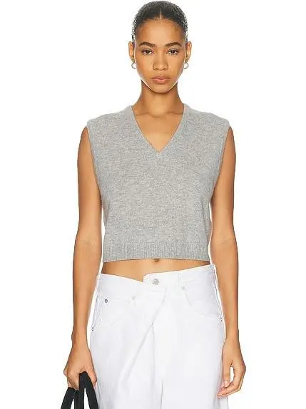 Eterne Leon Sweater Vest - Grey