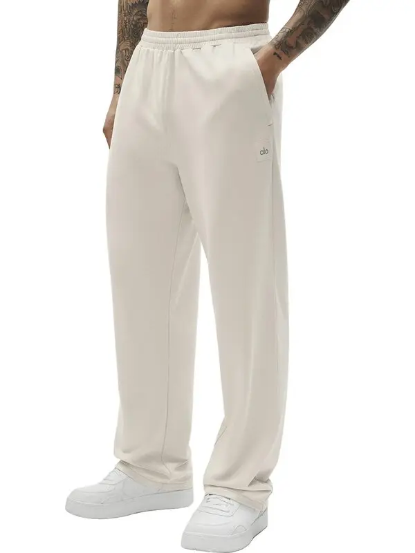 Alo Yoga Straight Leg Pant - Bone