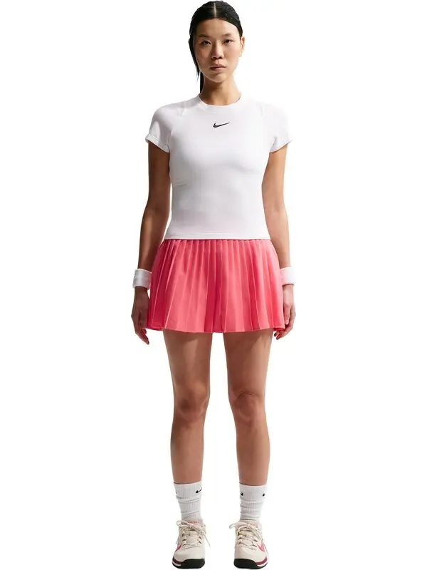 Nike Victory Dri-fit High-waisted Tennis Skirt - Pink