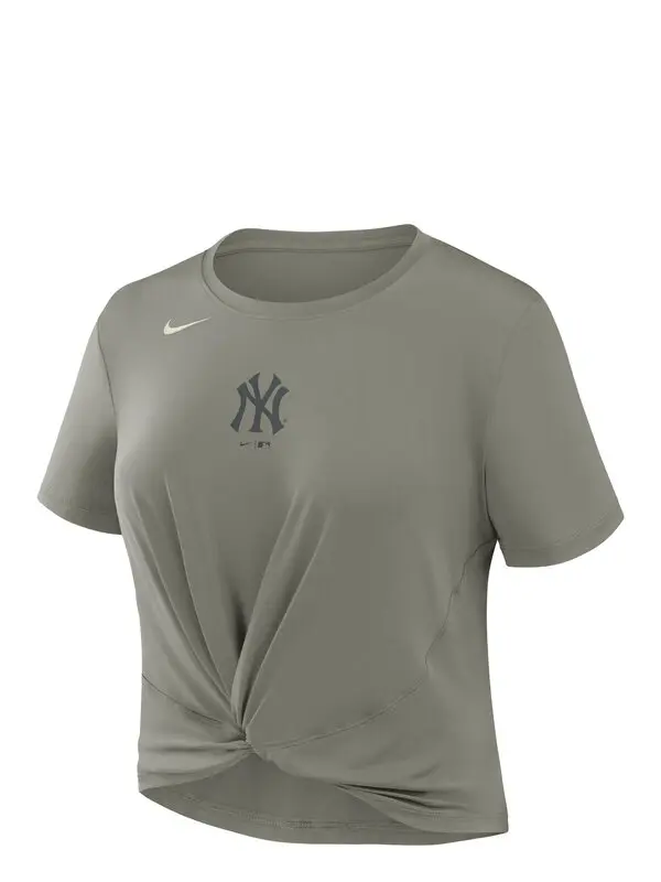 Nike New York Yankees One Twist Dri-fit Mlb T-shirt - Brown