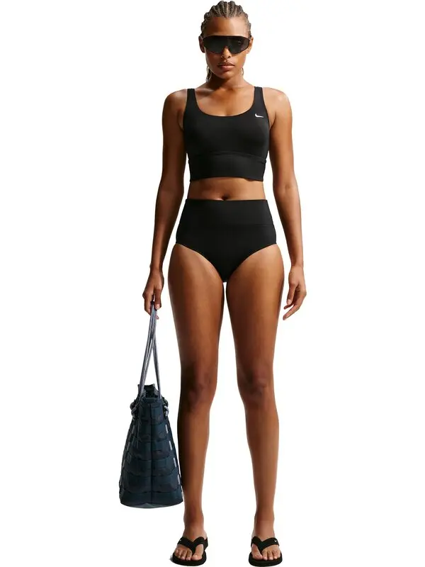 Nike High Waist Full Bottom - Black