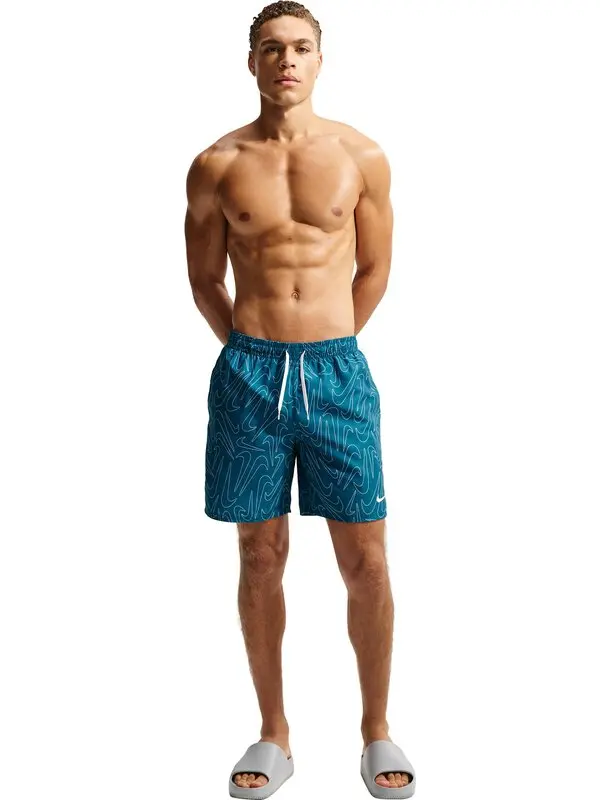 Nike Swim Breaker 7" Brief-lined Volley Short - Blue