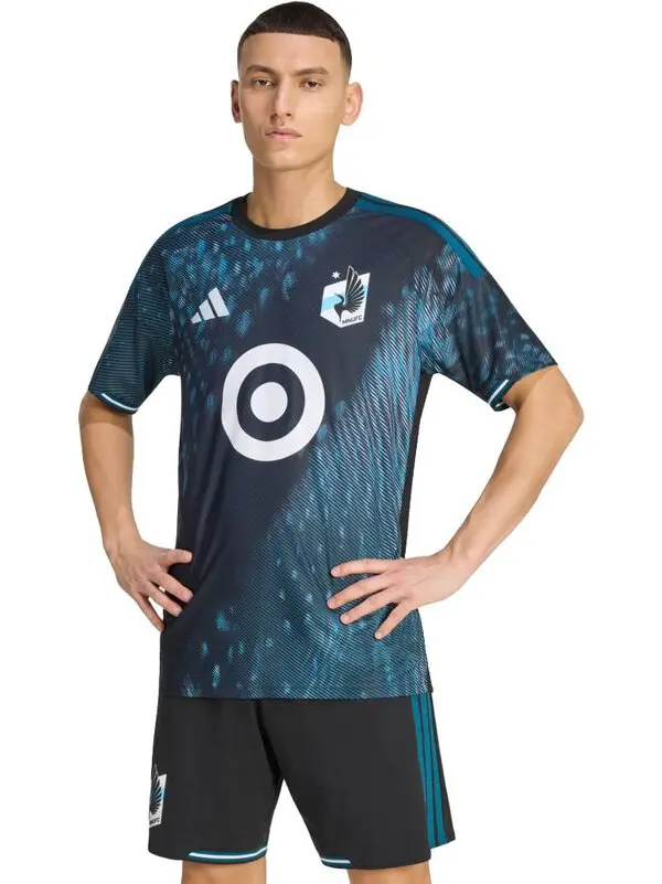 Adidas Minnesota United Fc 26/27 Home Authentic Jersey - Black
