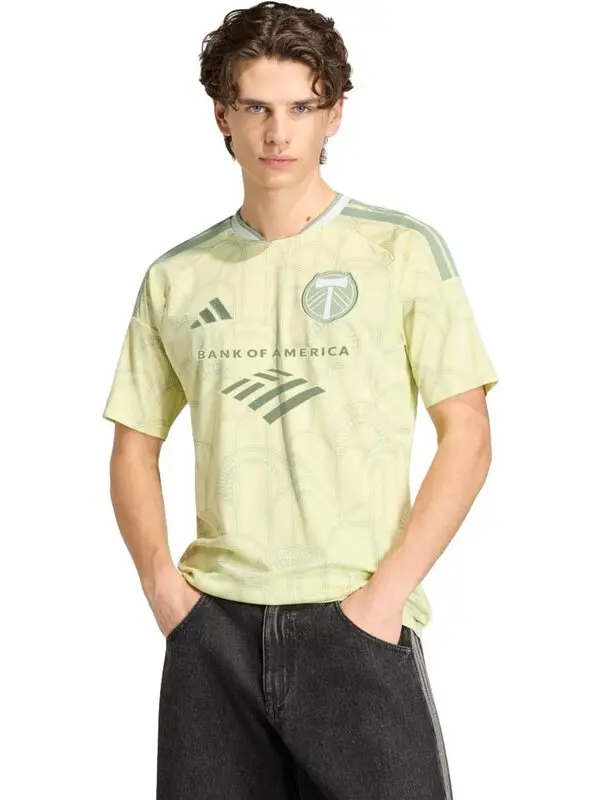 Adidas Portland Timbers 26/27 Away Jersey Ice Yellow - Ice Yellow / Multi