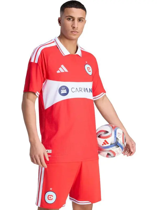 Adidas Chicago Fire Fc 26/27 Home Authentic Jersey - Vivid Red