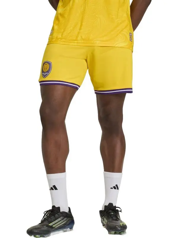 Adidas Orlando City Sc 26/27 Away Authentic Shorts - Eqt Yellow