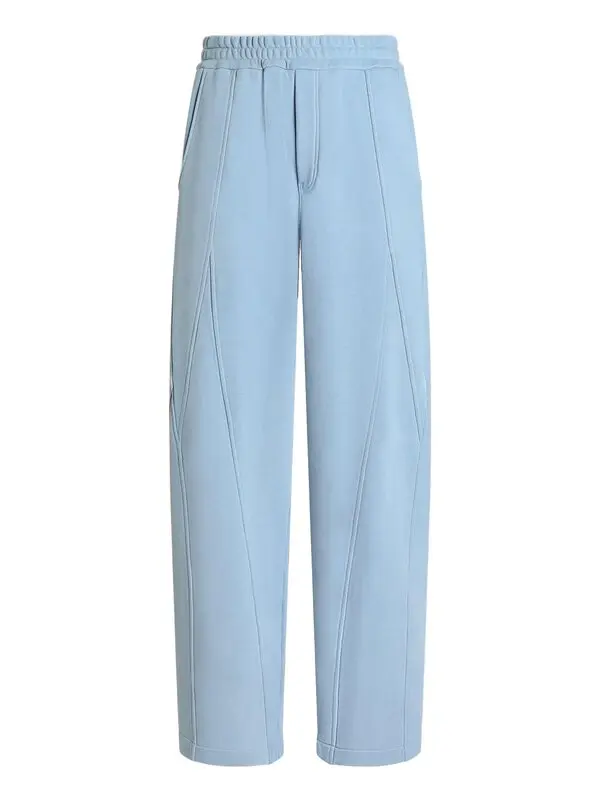 Dolce & Gabbana Treated Jersey Trousers - Azure