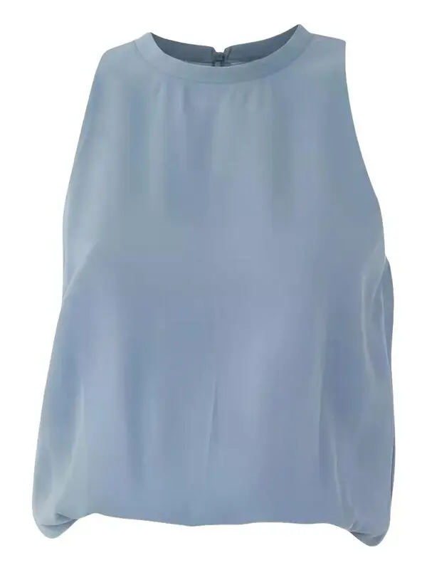 ELEH Gathered Top - Blue