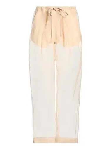 Khaite Tapered Organza Pants - Beige