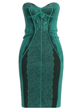 Elisabetta Franchi Mini Bodycon Dress - Green