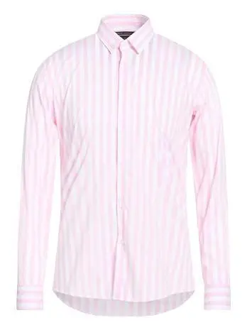 DANIELE ALESSANDRINI Shirt Size Cotton, Elastane - Pink