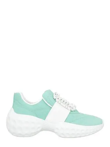 ROGER VIVIER Light Textile Fiber Sneakers - Green
