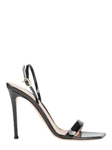 GIANVITO ROSSI Leather Sandals - Black
