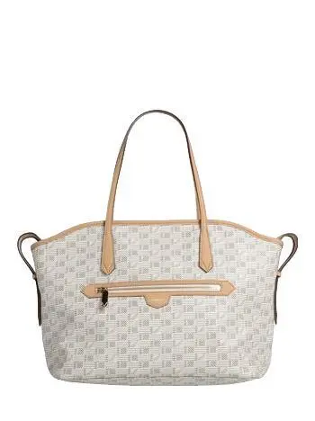 MOREAU PARIS Leather Tote Bag - Beige