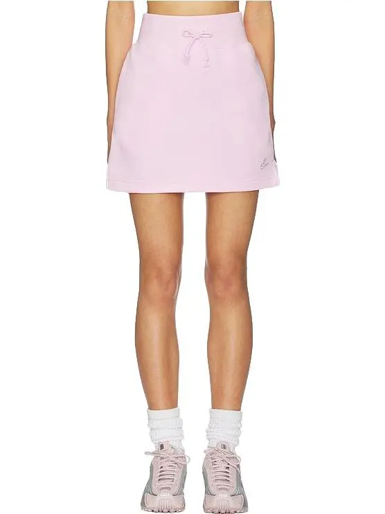 Nike High Rise Mini Skirt - Pink Foam