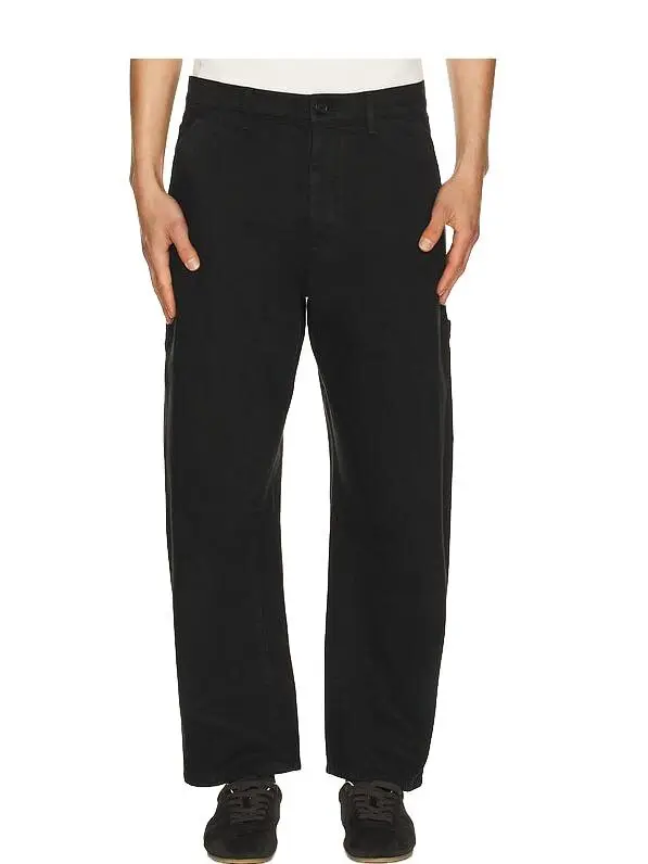 NILI LOTAN Emir Pant - Jet Black